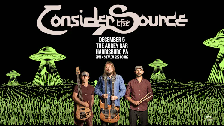 Consider The Source Live at The Abbey Bar | The Ticketing Co.