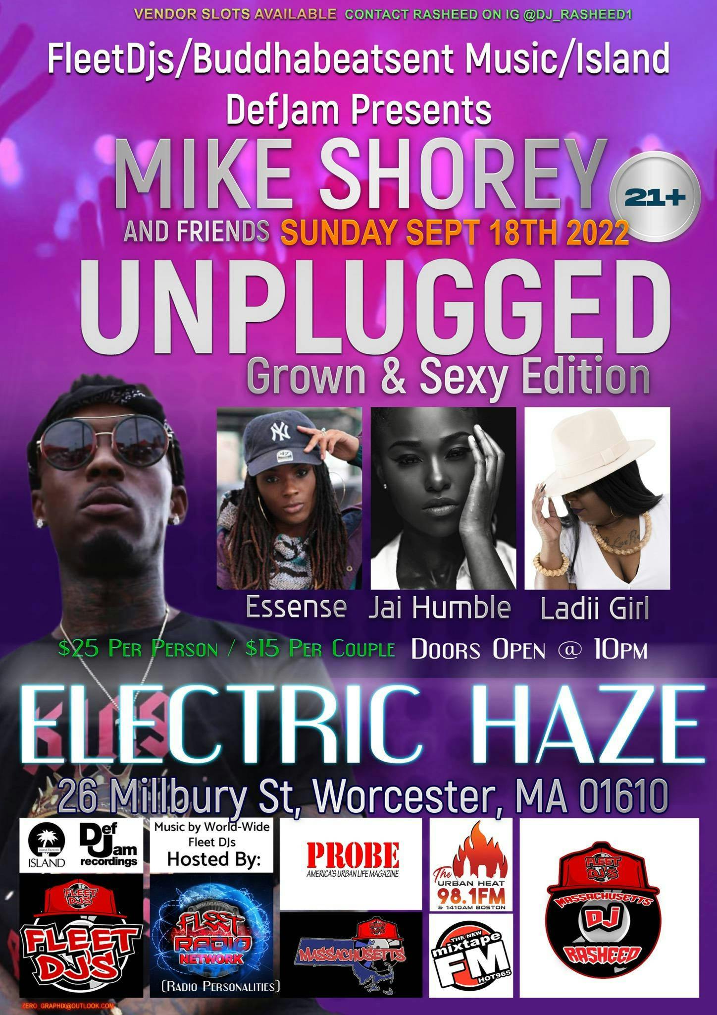 Unplugged: Ft Mike Shorey and Friends | The Ticketing Co.