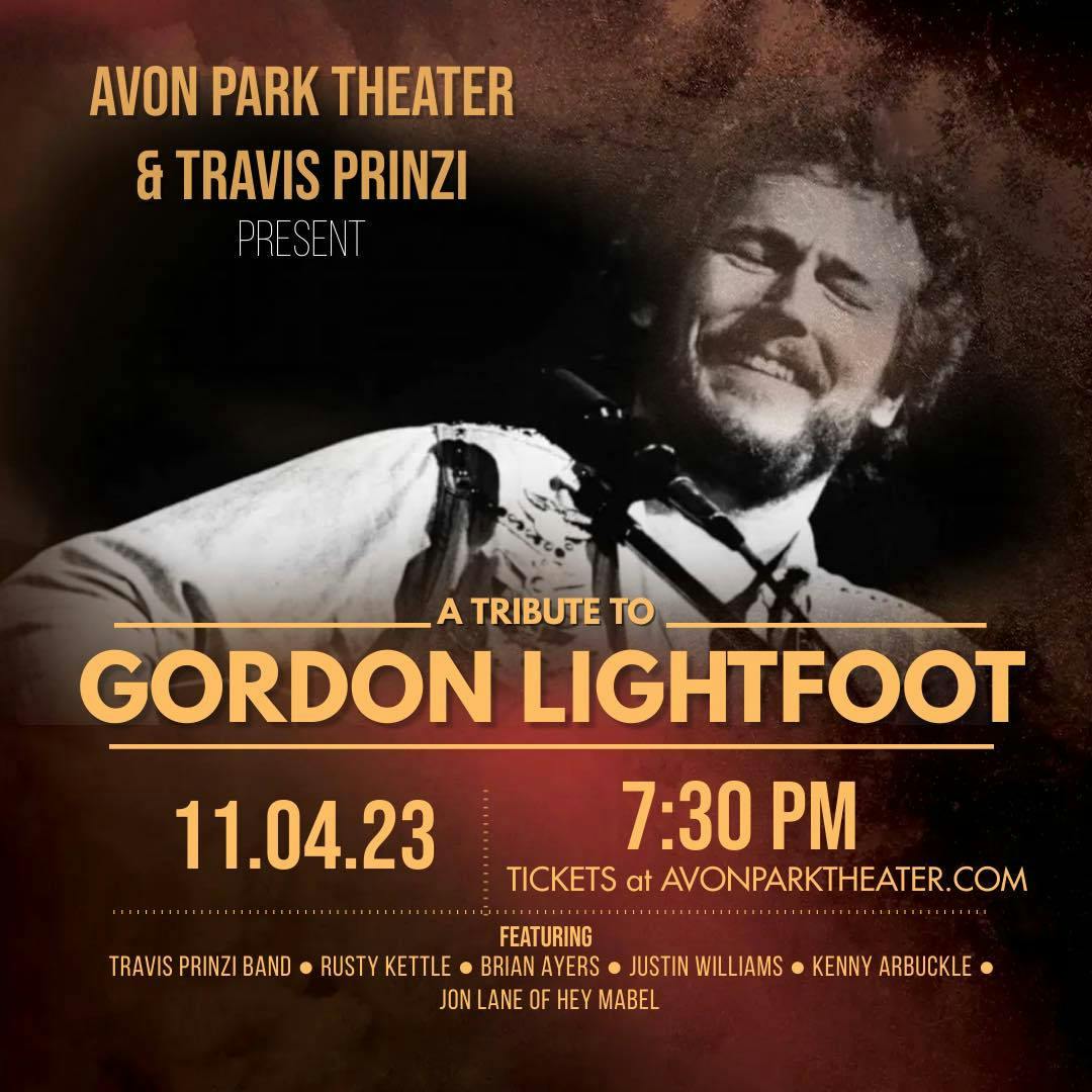Travis Prinzi's Tribute to Gordon Lightfoot | The Ticketing Co.