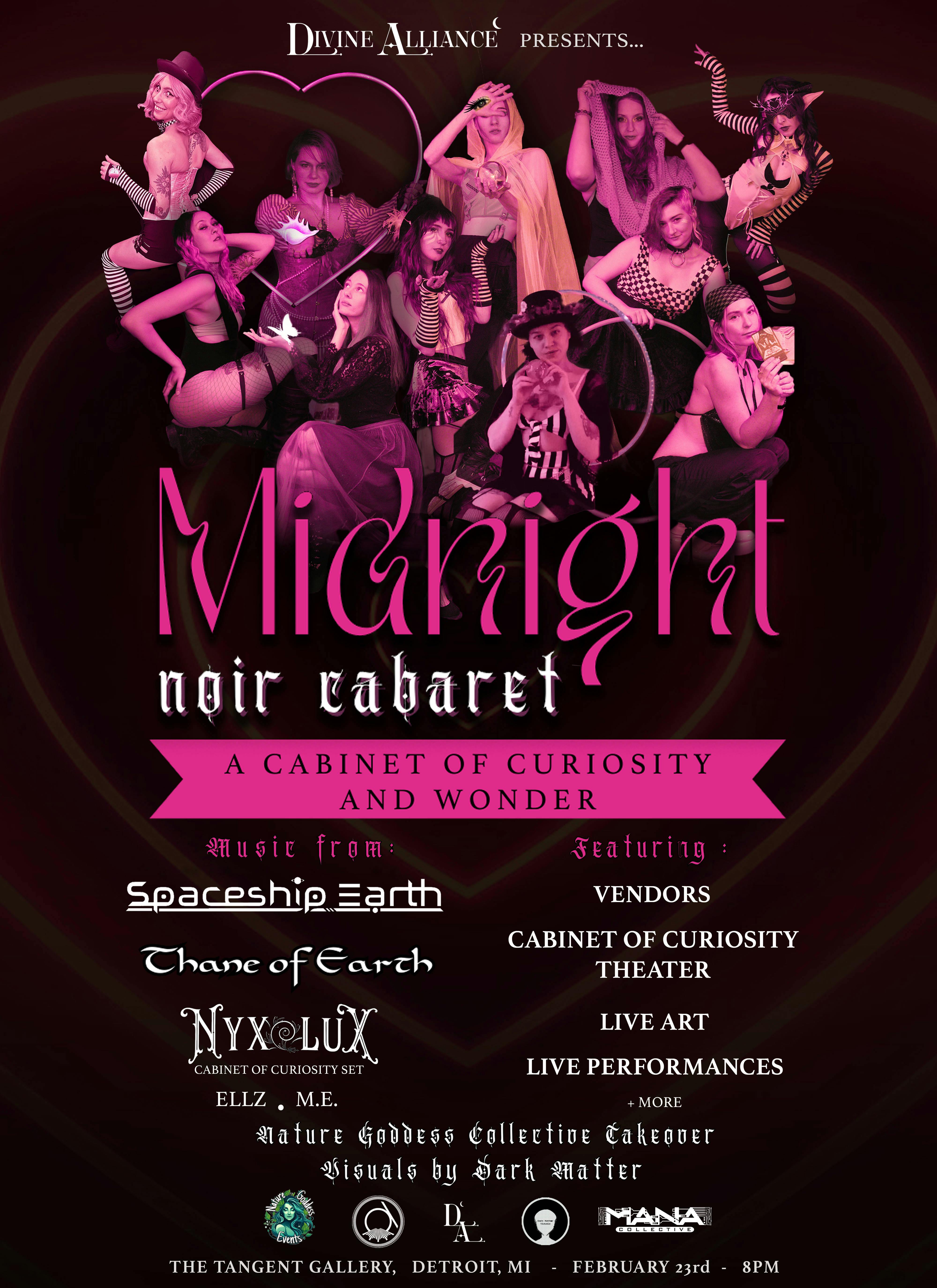 Midnight Noir Cabaret - Divine Alliance Theater Show | The Ticketing Co.
