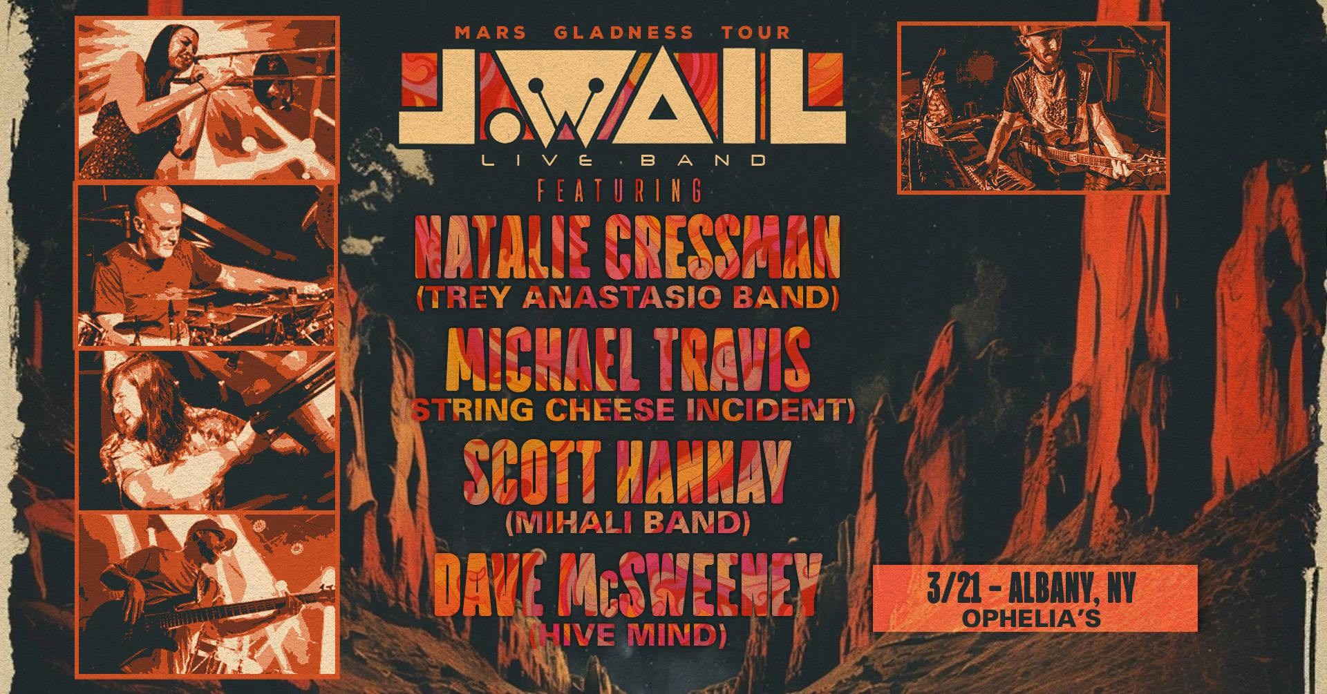 J.Wail ft Natalie Cressman (Trey Anastasio Band) + Michael Travis ...