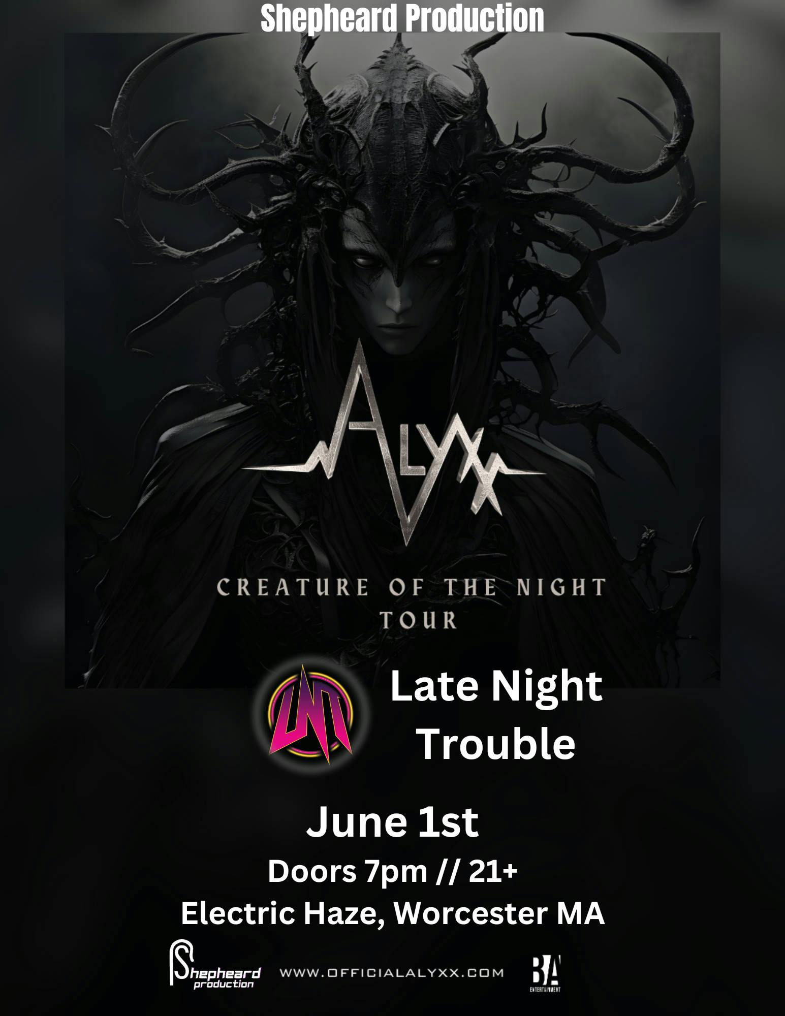 ALYXX & Late Night Trouble | The Ticketing Co.