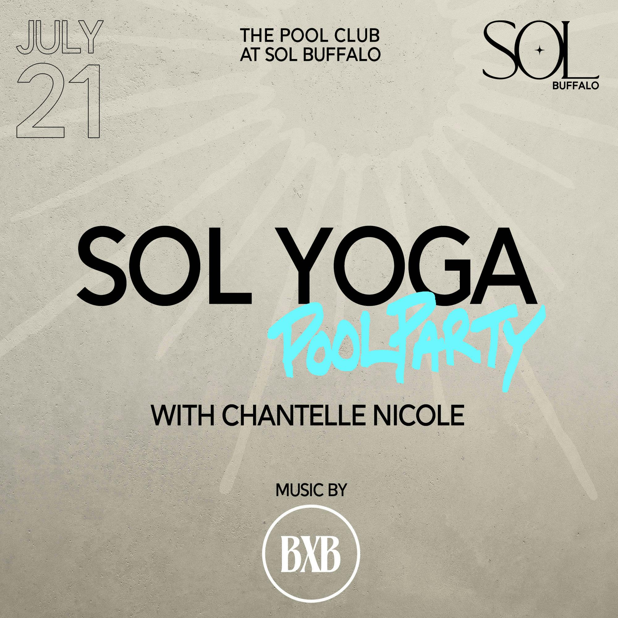 SOL Yoga Pool Party | The Ticketing Co.