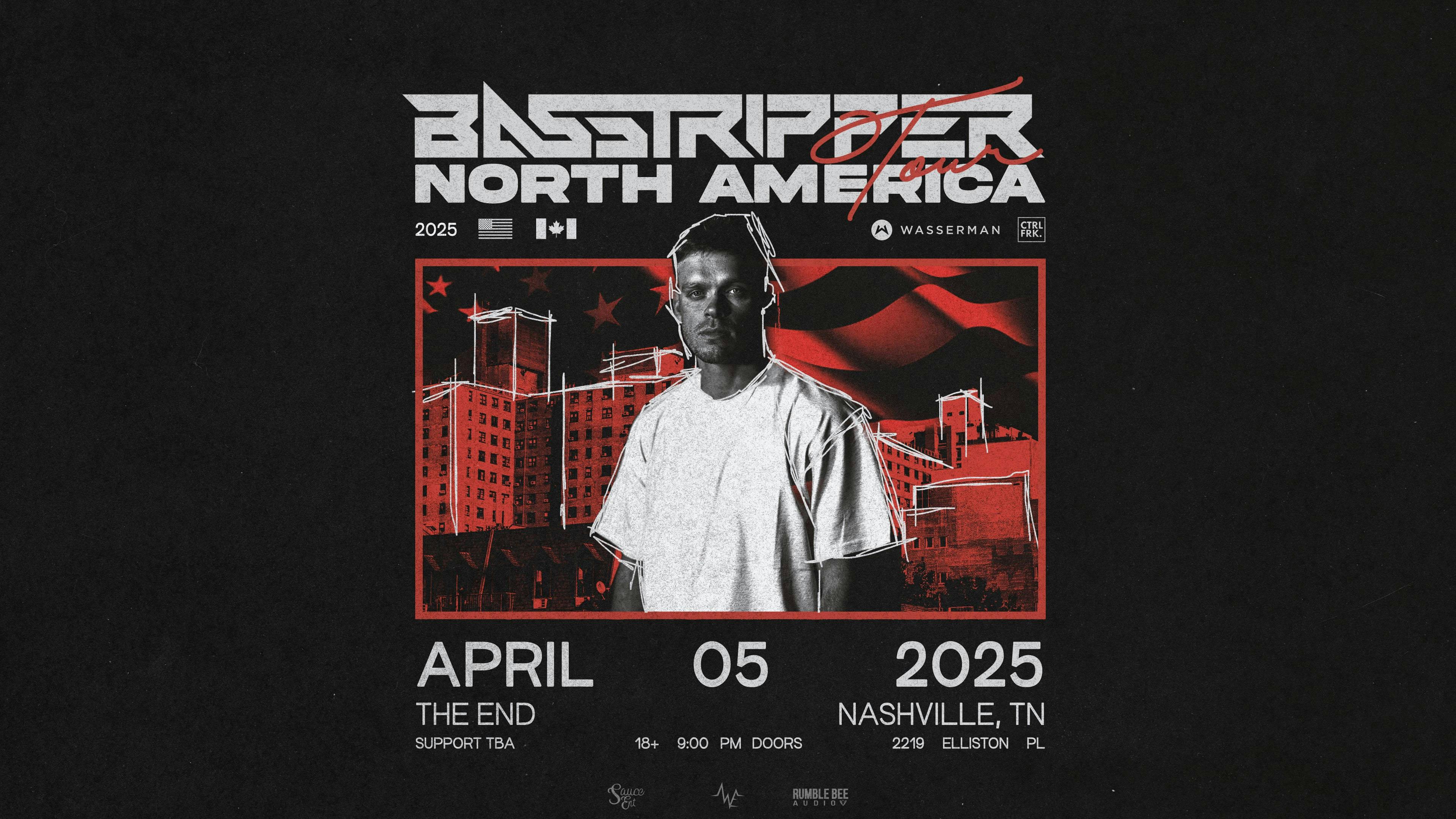 Basstripper North American Tour 2025 at The End | The Ticketing Co.